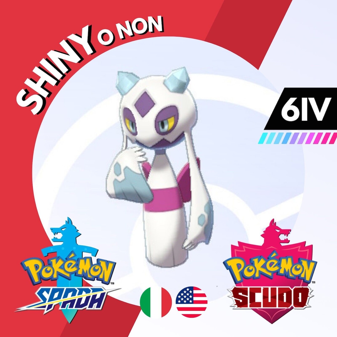 Froslass Shiny O Non 6 IV Competitivo Legit Pokemon Spada Scudo Sword ...