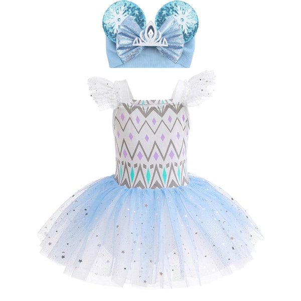 Elsa Tutu Dress - Etsy