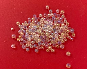 Iridescent Plastic Beads | Etsy