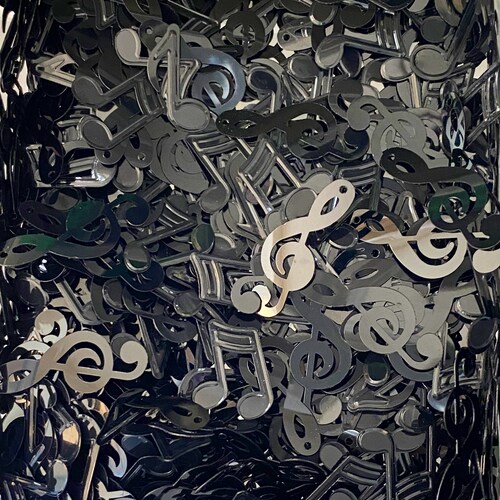 Music Notes Papercraft Embellishments Musical Confetti - Etsy