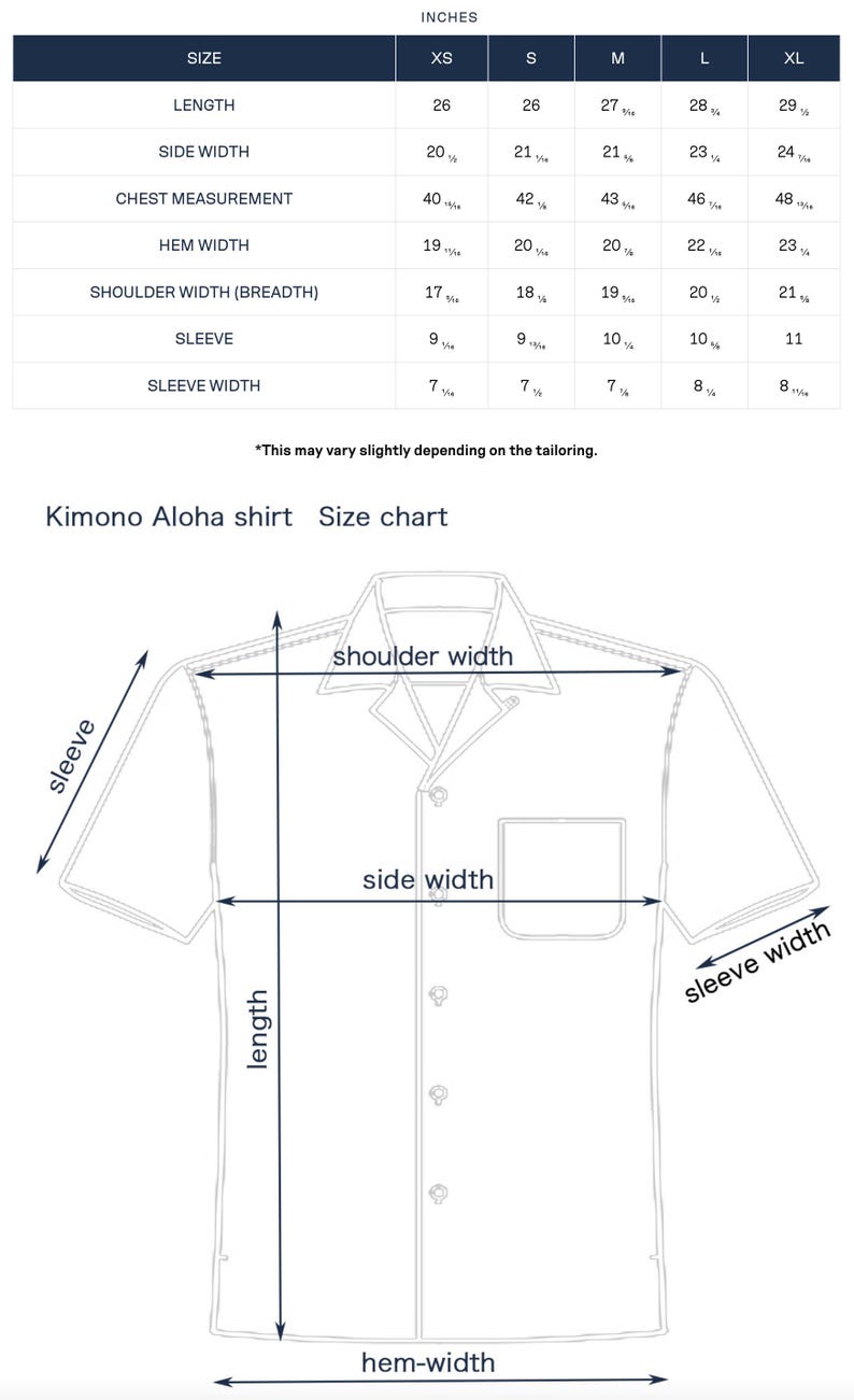 Hawaiian Aloha Shirt AH100396 JAPANESE VINTAGE KIMONO Revives - Etsy