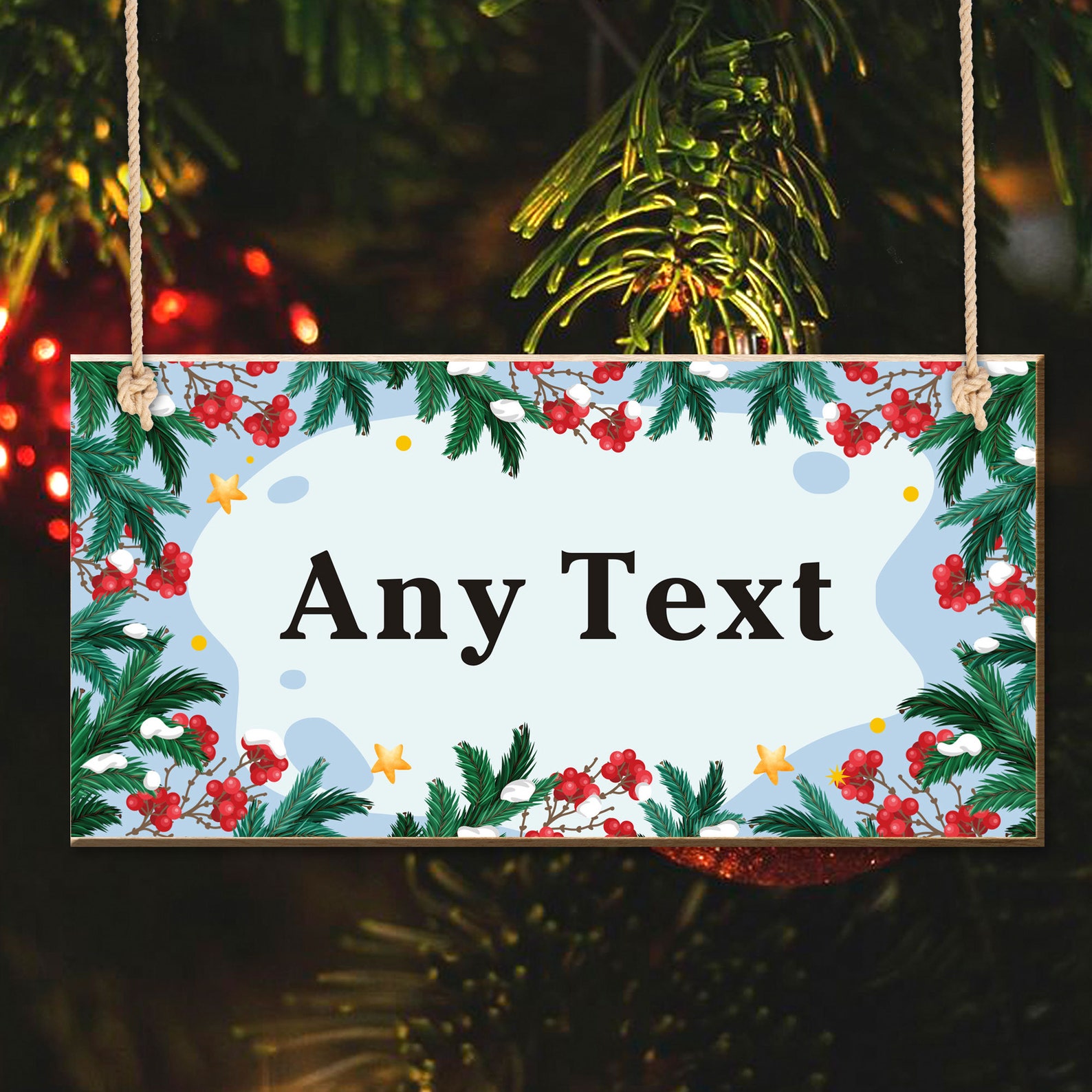 Personalised Christmas Signs and Plaques Family Sign Christmas ...