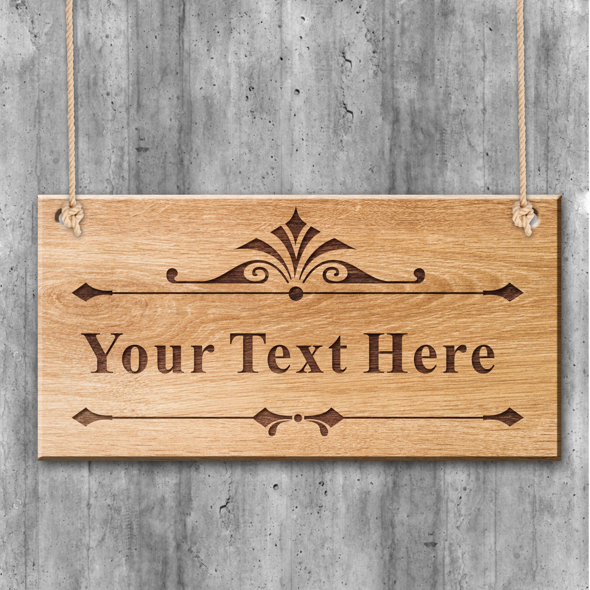 Personalised Room Sign Wooden Door Sign Engraved Room Hanging - Etsy
