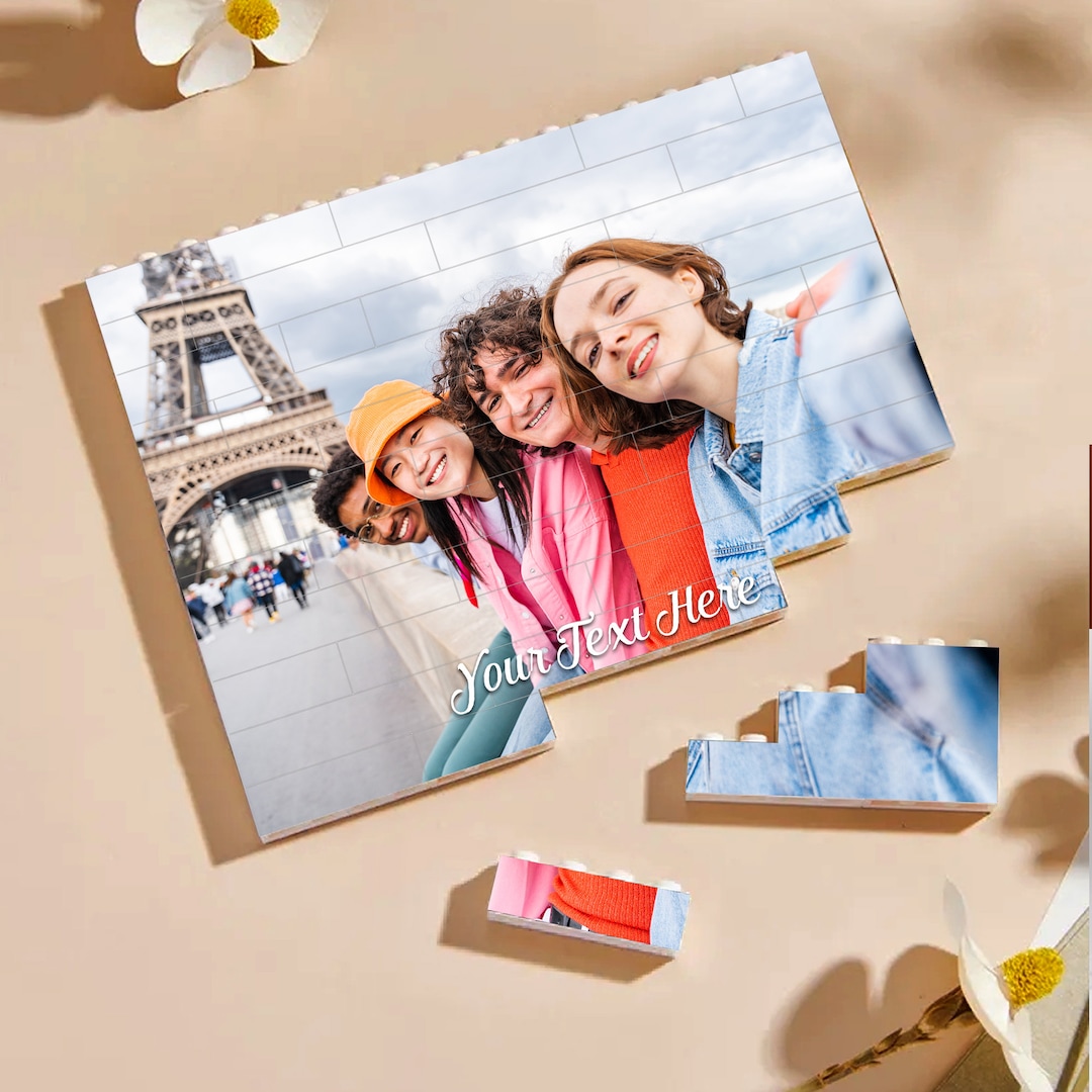 Personalised Puzzle Building Block Puzzle Picture Block Jigsaw Puzzle ...