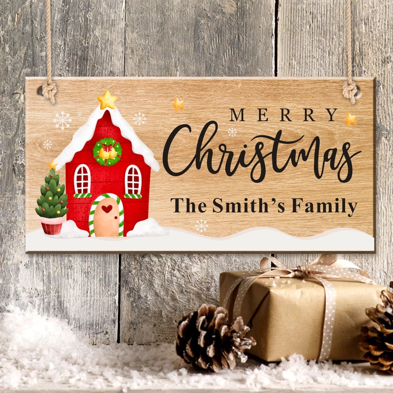 Santa This Way Sign - Etsy UK