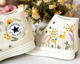 Converse Chuck Taylor 1970s , Converse Wreath Embroidery Converse Self ...