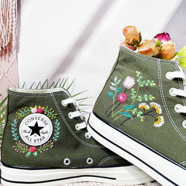 Custom Converse - Etsy
