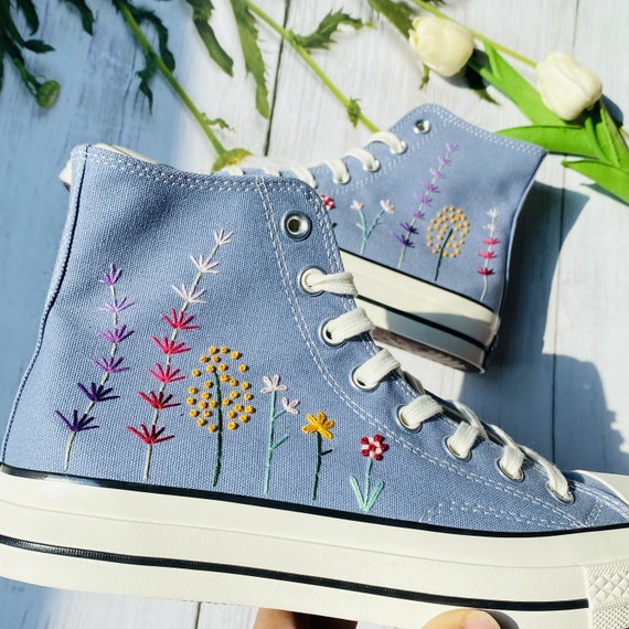Colorful Converse In A Circle