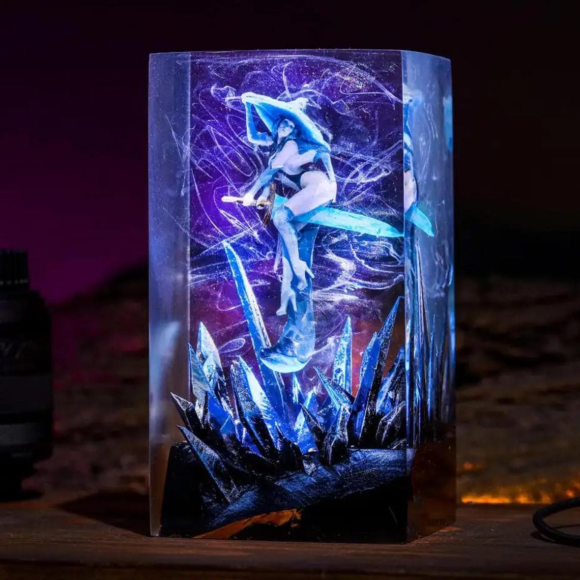 Flying Ranni Boss Epoxy Resin Lamp, Custom Night Light, Ra.nni Lamp ...