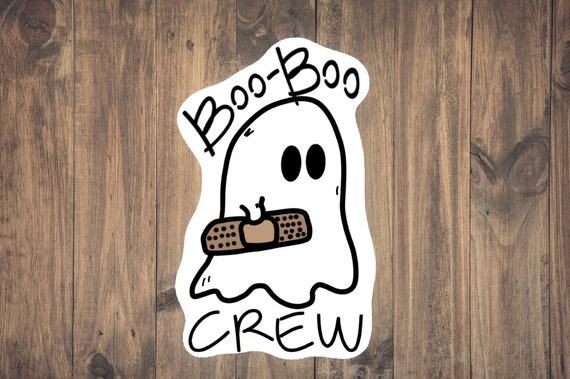Boo Boo Crew Medical Sticker Funny Medical Decal for - Etsy