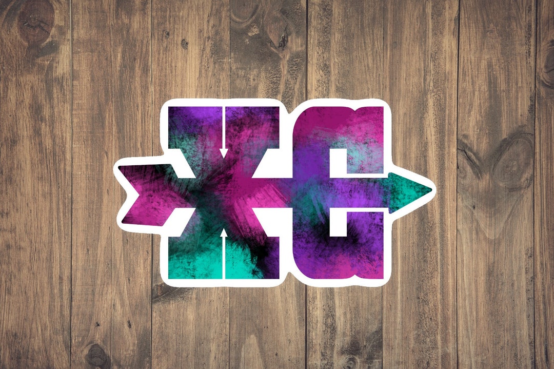 XC Arrow Sticker | Cross Country XC Decal | Runner Gift | Cross Country ...