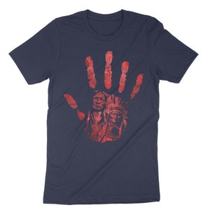 Indigenous Red Hand Shirt, Native American Indigenous People Shirt ...