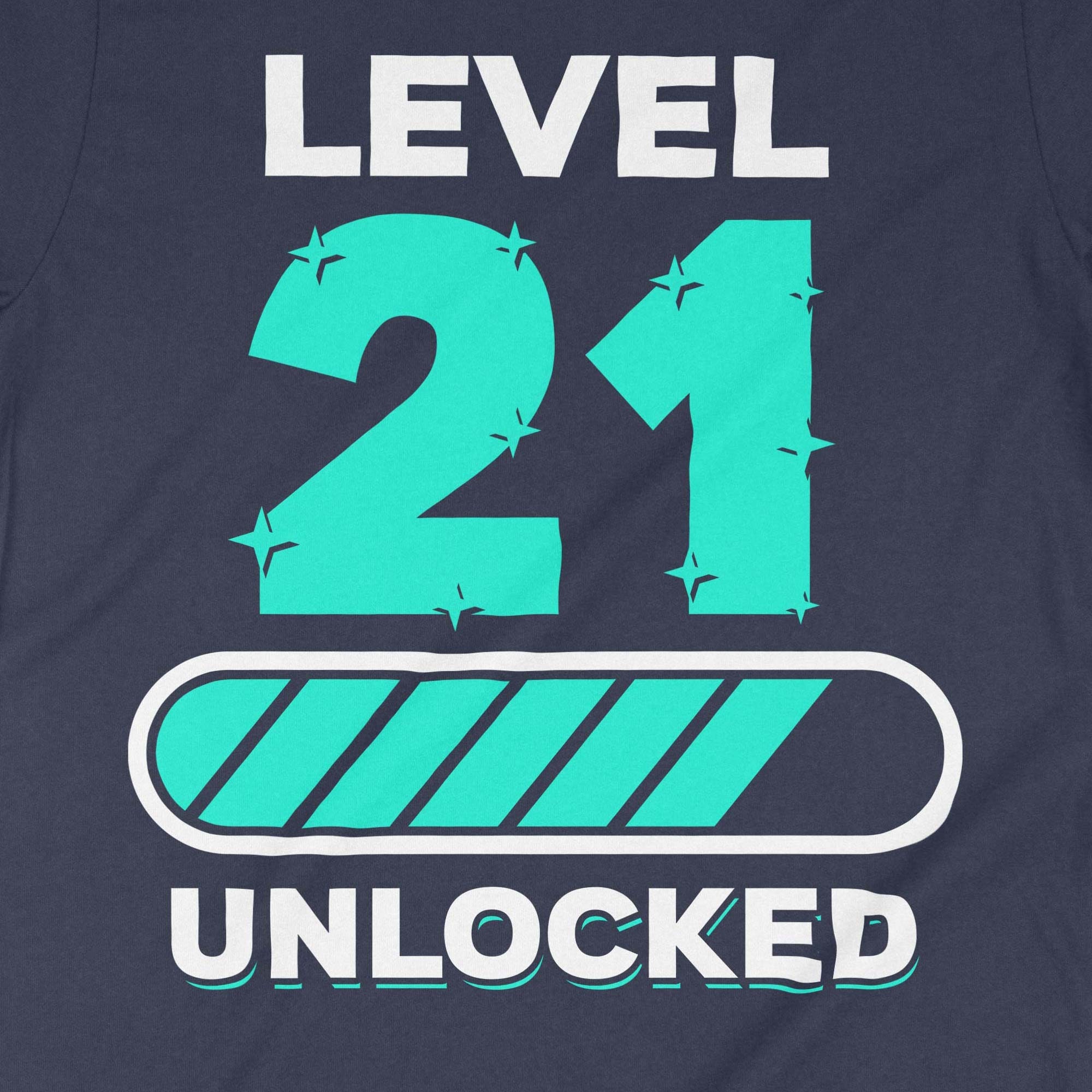 Level 21 Unlocked 21st Birthday Shirt 21 Years Old Shirt - Etsy