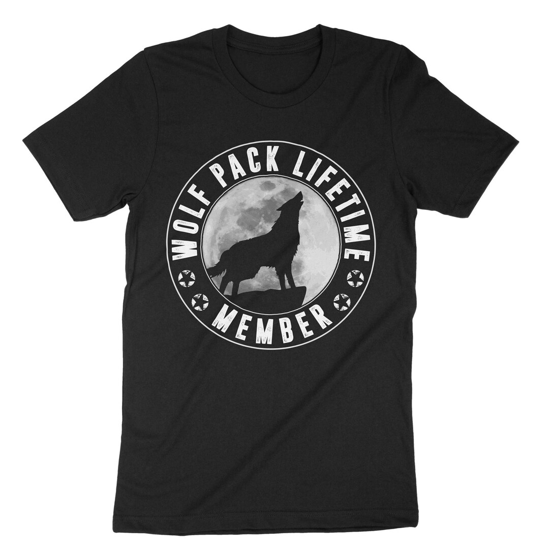 Wolf Pack Lifetime Member, Wolf Pack Shirt, Family Matching Shirts ...