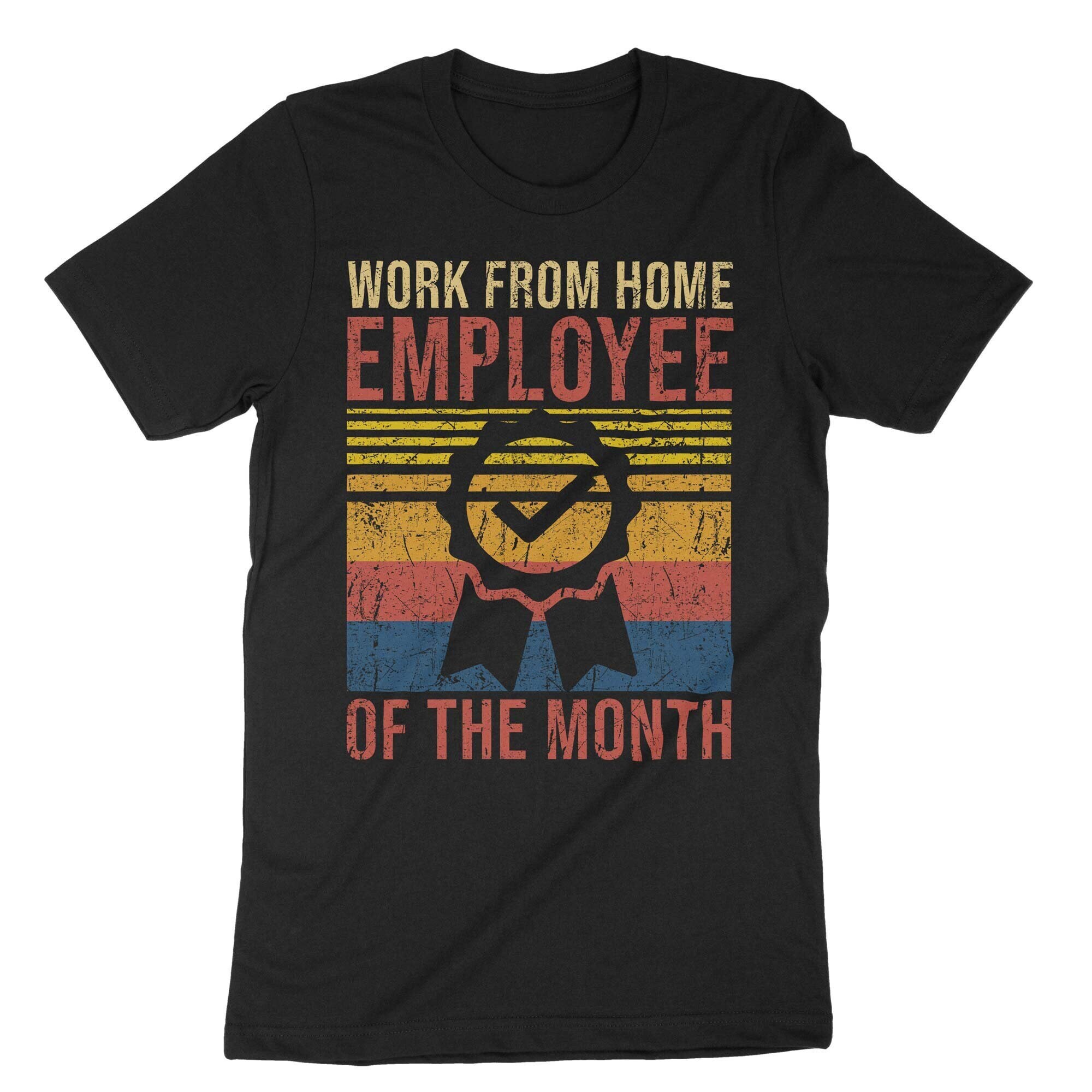 Work From Home Employee of the Month Shirt, Home Office Gifts, Remote ...