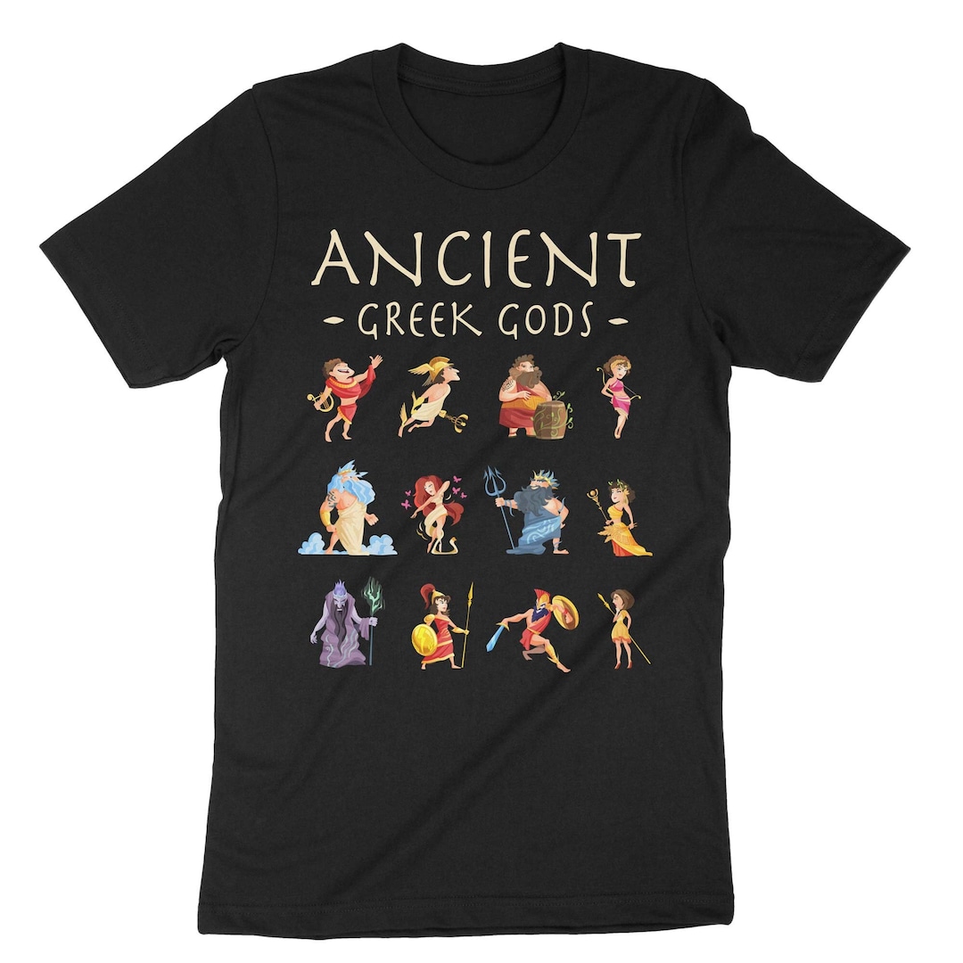 Ancient Greek Gods Shirt, Greek Mythology Gods Shirt, Ancient Legends ...