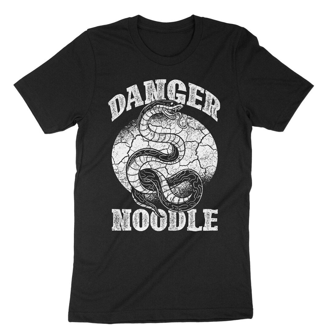 Danger Noodle, Snake Shirt, Ball Python Shirt, No Step on Snek, Gift ...