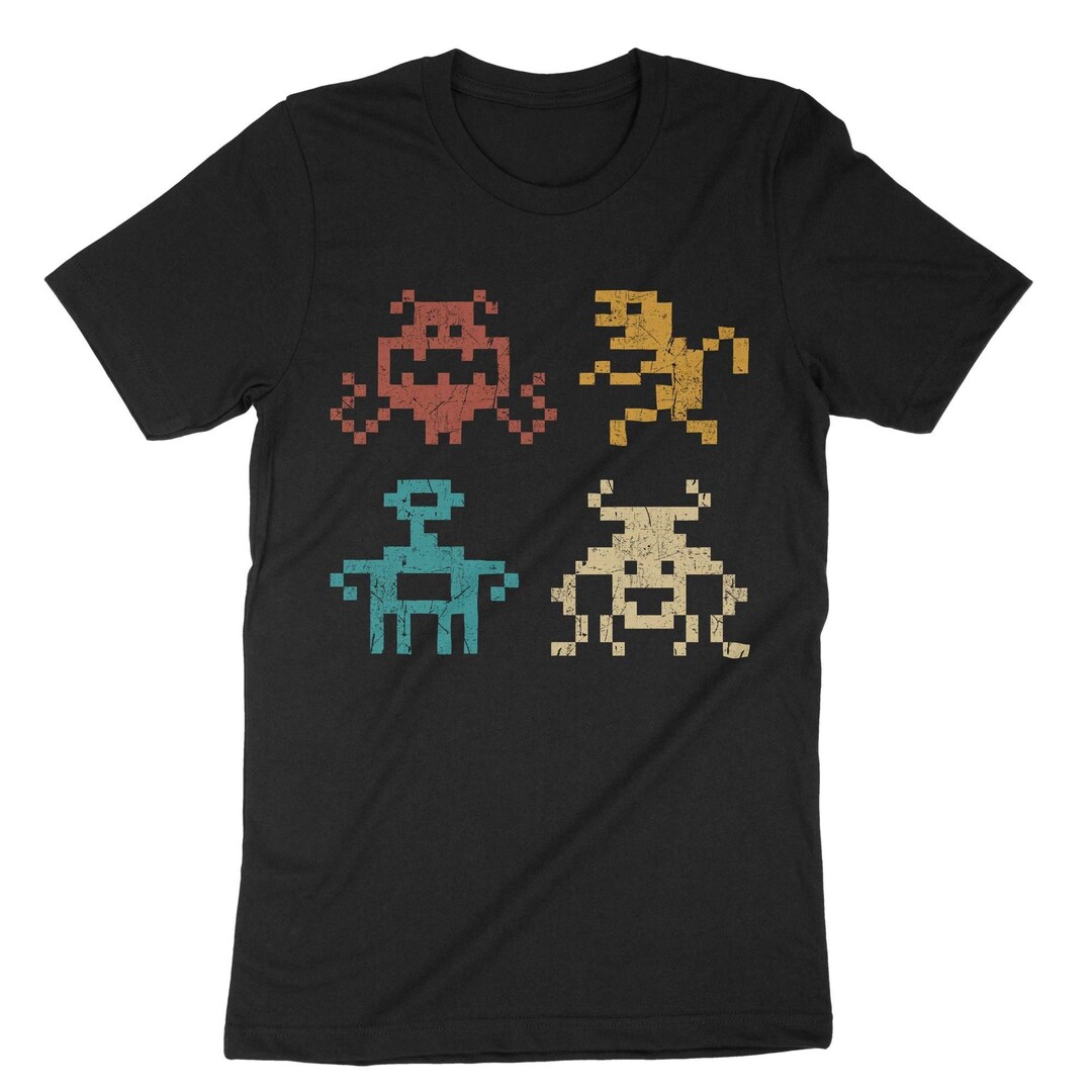 8-bit Retro Video Game, Vintage Game Over Shirt, Gift for Daddy ...