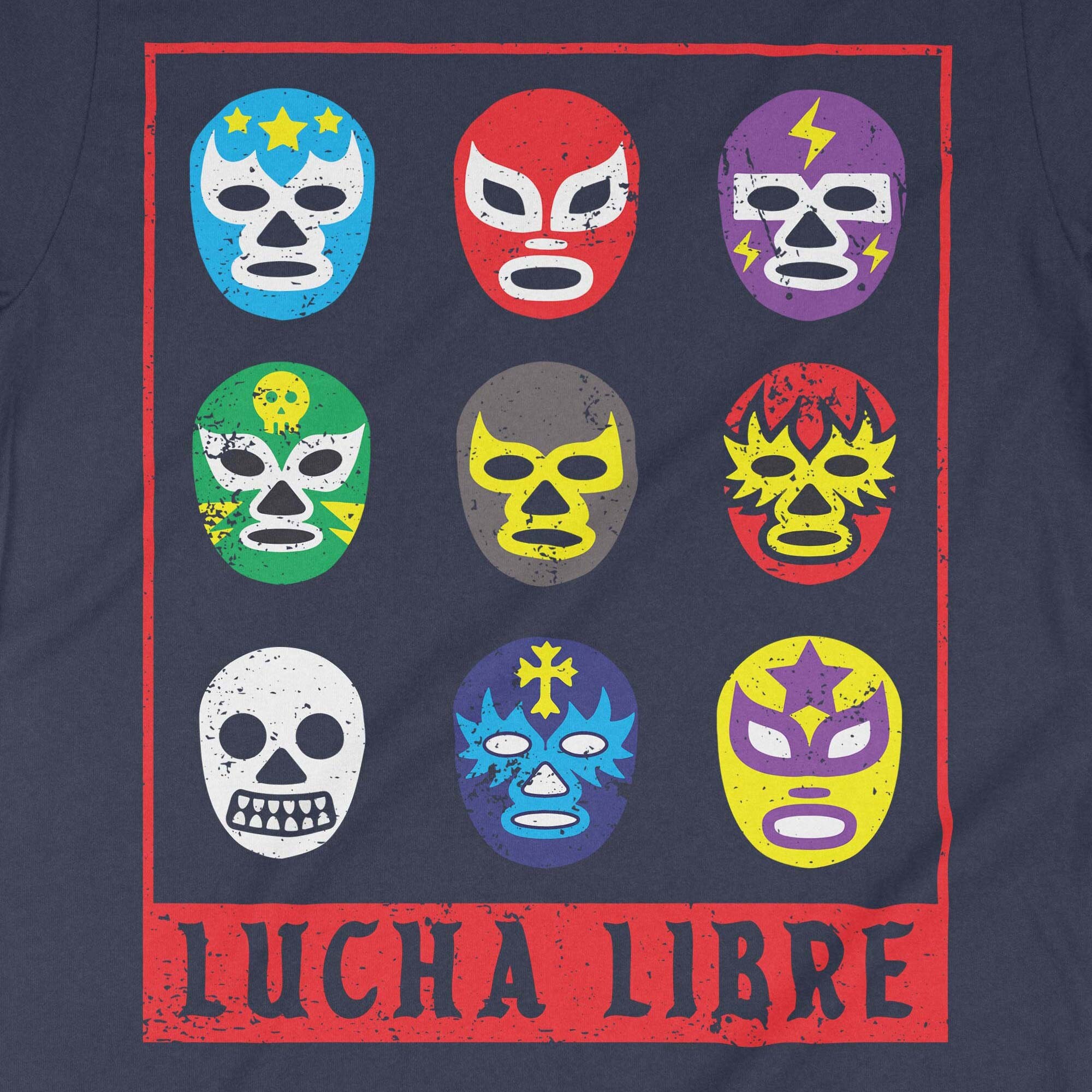 Lucha Libre Shirt, Mexican Wrestling, Mexican Wrestler, Lucha Mask ...