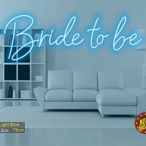 Bride to Be Neon Sign - Wedding LED Neon Light Signs for Wedding Photo ...