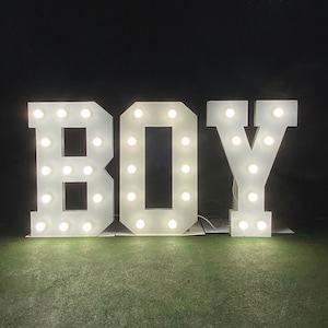 Marquee Number Light,3ft/4ft Light up Numbers,love/mr&mrs Marquee ...