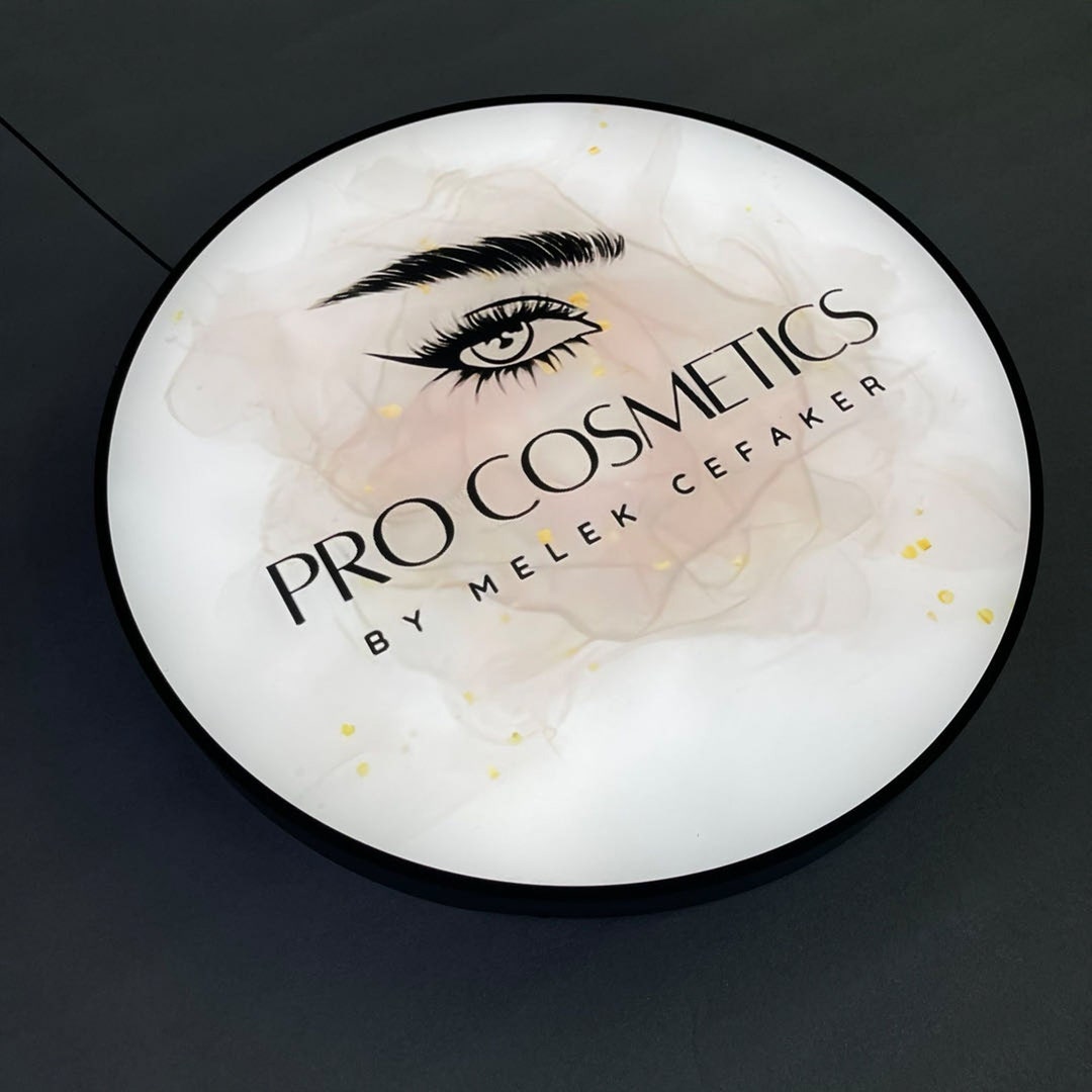 Custom Stainless Steel Logo Sign,salon Decor Metal Sign,custom Metal ...