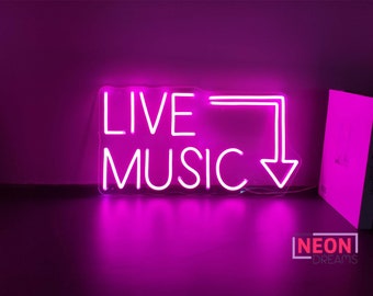 Live Music Sign | Etsy