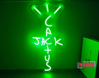 Cactus Jack Led Sign - Etsy