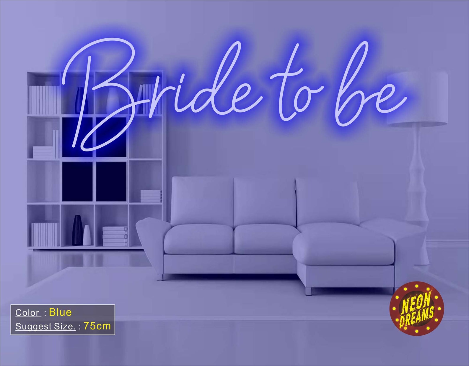 Bride to Be Neon Sign Wedding LED Neon Light Signs for | Etsy