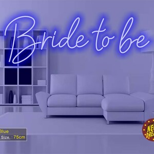 Bride to Be Neon Sign - Wedding LED Neon Light Signs for Wedding Photo ...