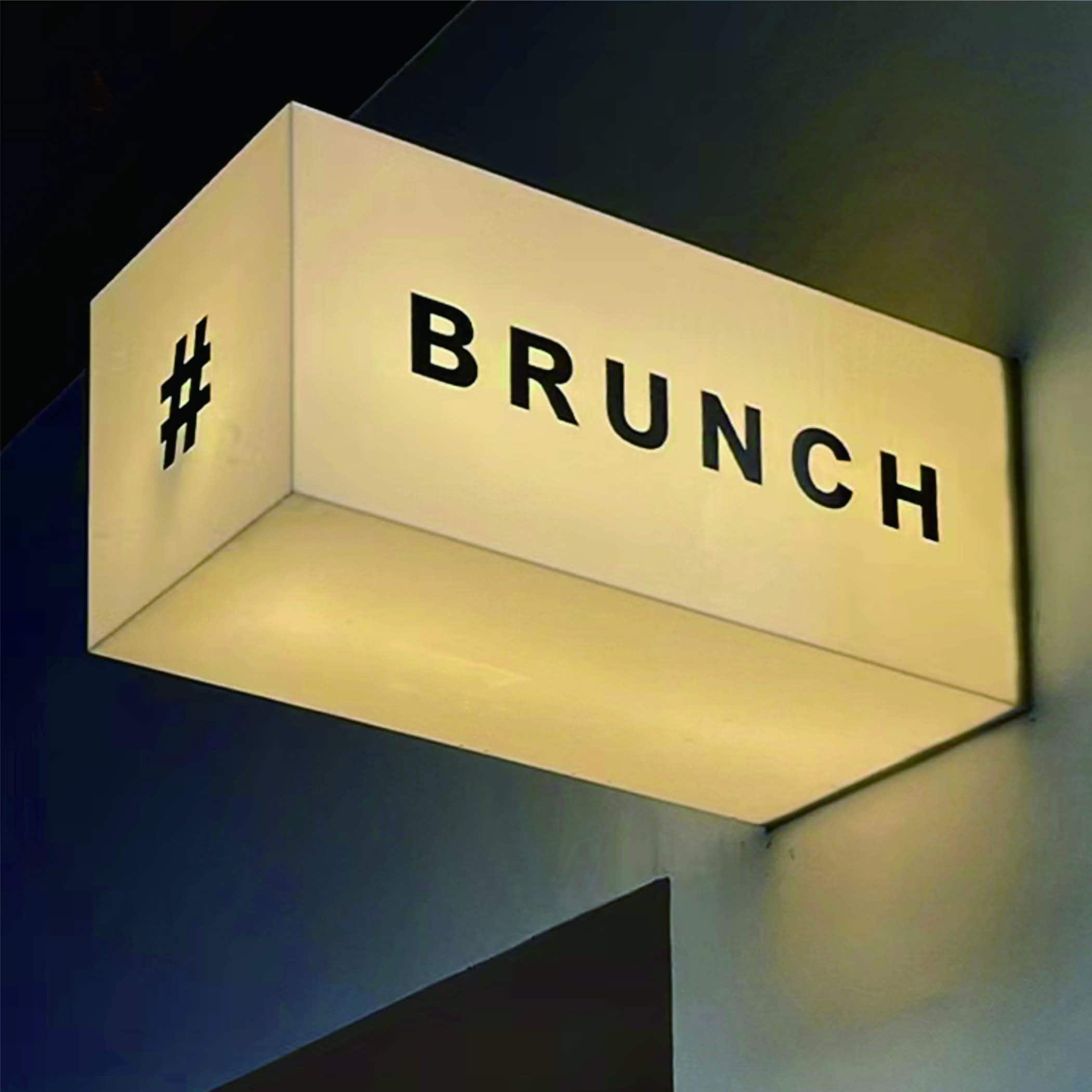 Custom Acrylic Lightbox Sign,advertising Logo,outdoor Storefront Name ...