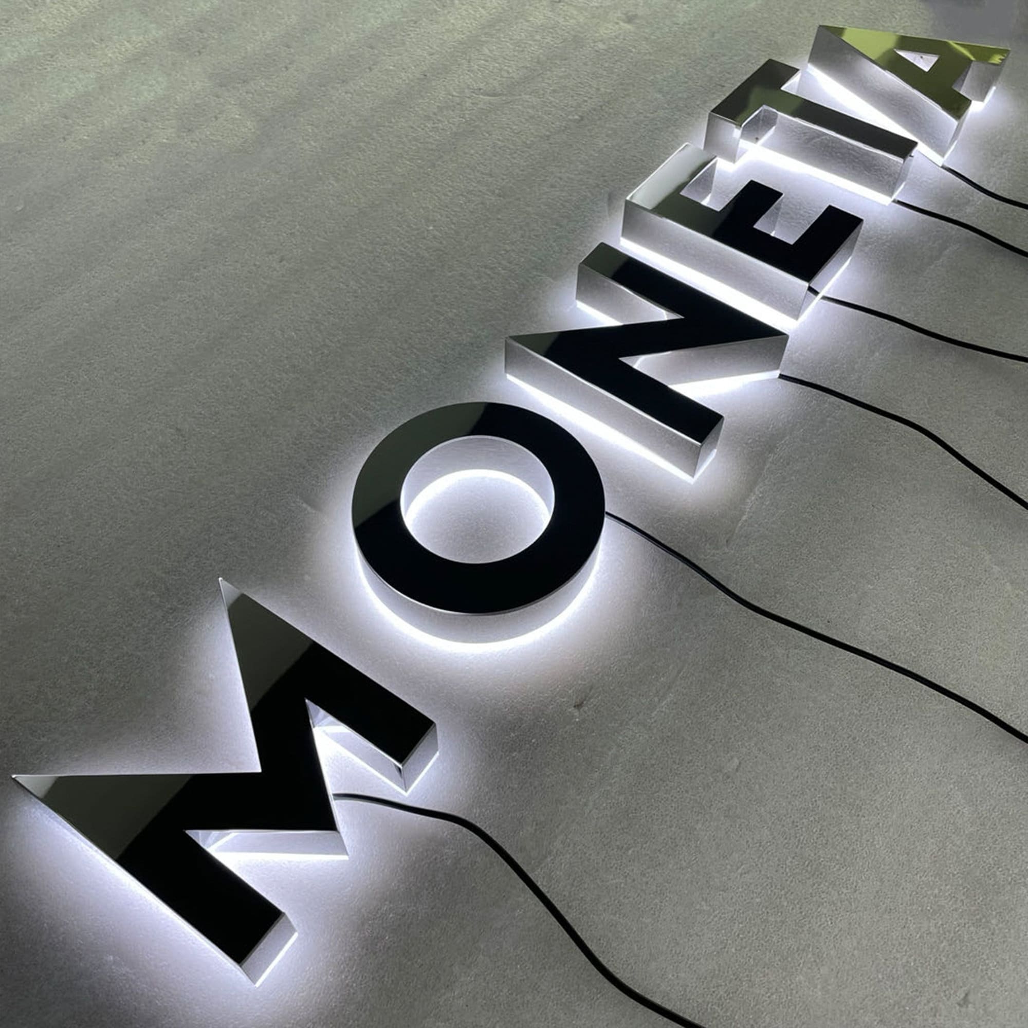 3d Logo Custom Sign for Office,metal Outdoor Business Sign,acrylic Sign ...