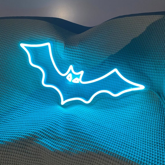 Bugbat Holloween LED Neon Sign-led Neon Light Sign for - Etsy