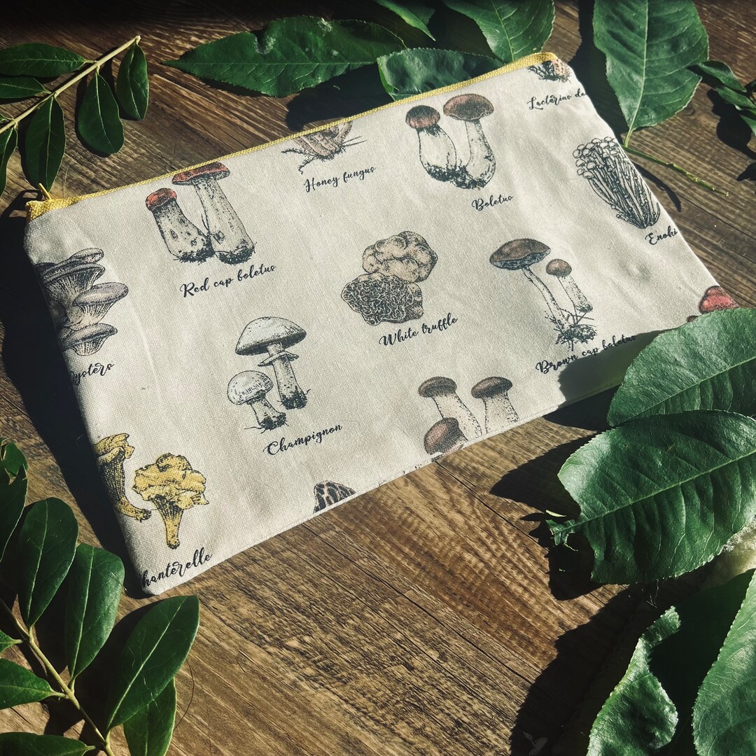 Scientific Mushroom Pouch - Etsy