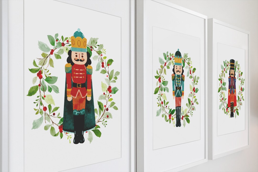 Set of 3 Christmas Images Christmas Nutcracker Story - Etsy