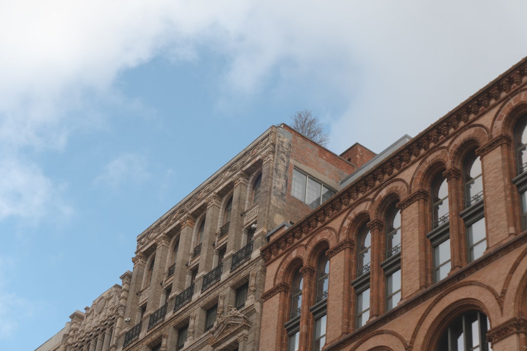 Old Soho New York City Buildings Architecture Rural - Digital Print - Etsy