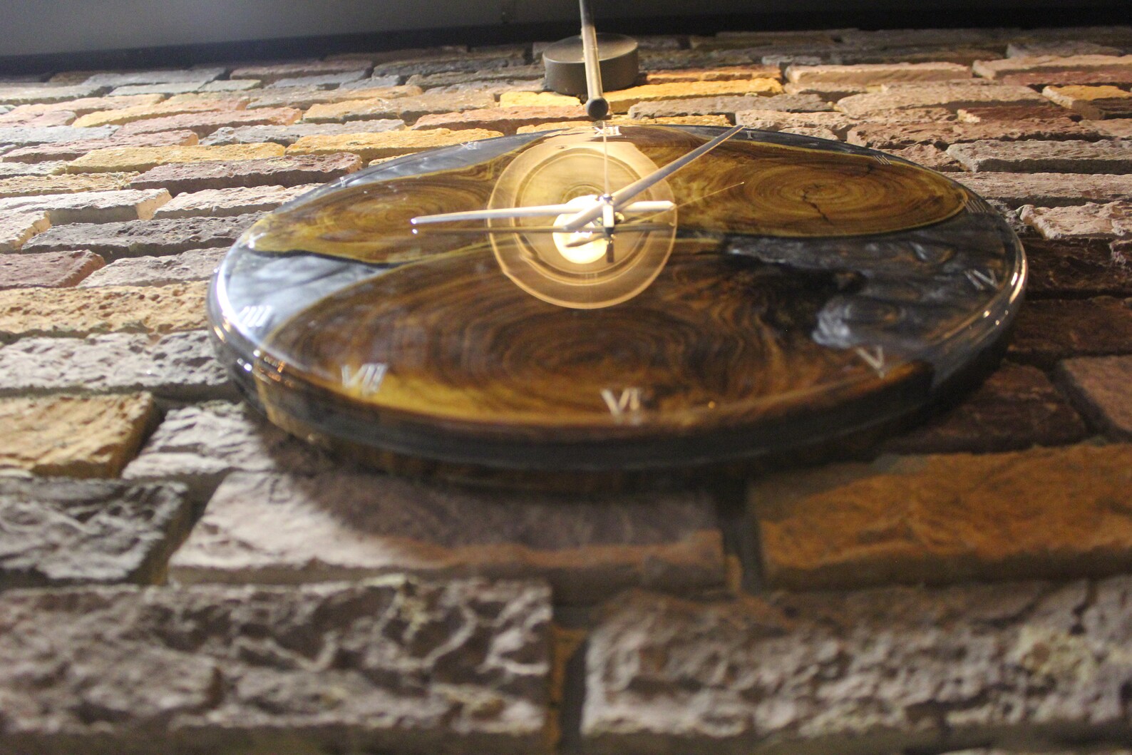 Epoxy Clock, Epoxy Wood Clock, Epoxy Wall Clock,wood Wall Clock, Epoxy ...