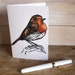 Robin Cards Pack of Five - Etsy