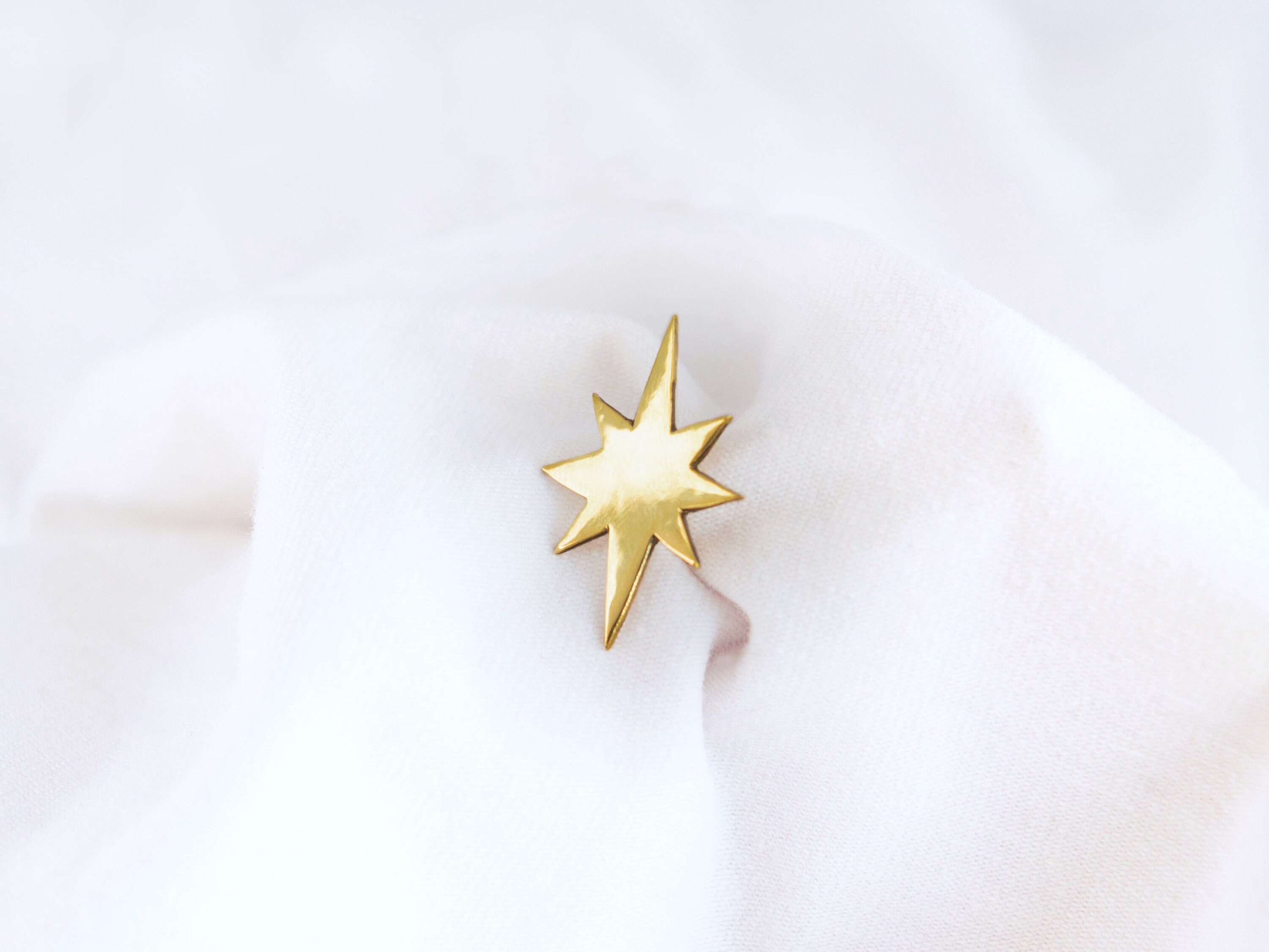 Starburst Brooch, Star Pin, Zodiac Brooch, Magic Lapel Pin, Astrology ...