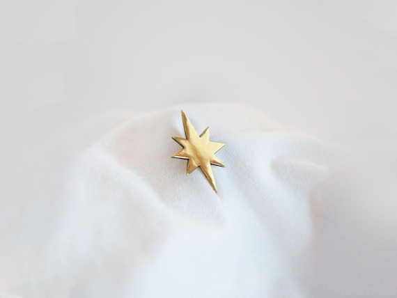 Starburst Brooch Star Pin Zodiac Brooch Magic Lapel Pin - Etsy