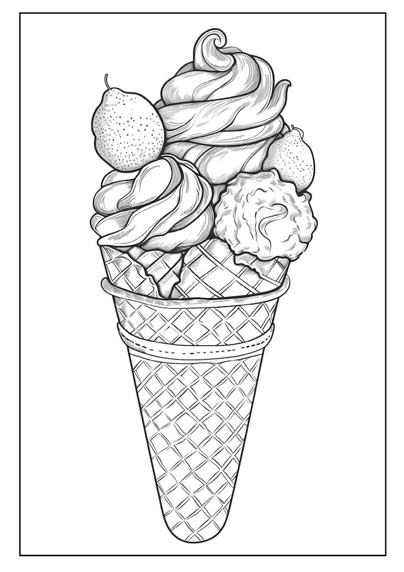 40 Printable Grayscale Coloring Pages for Kids and Adults With Various ...