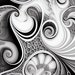 Set of 30 Coloring Pages With Beautiful Fractals, Endless Patterns and ...