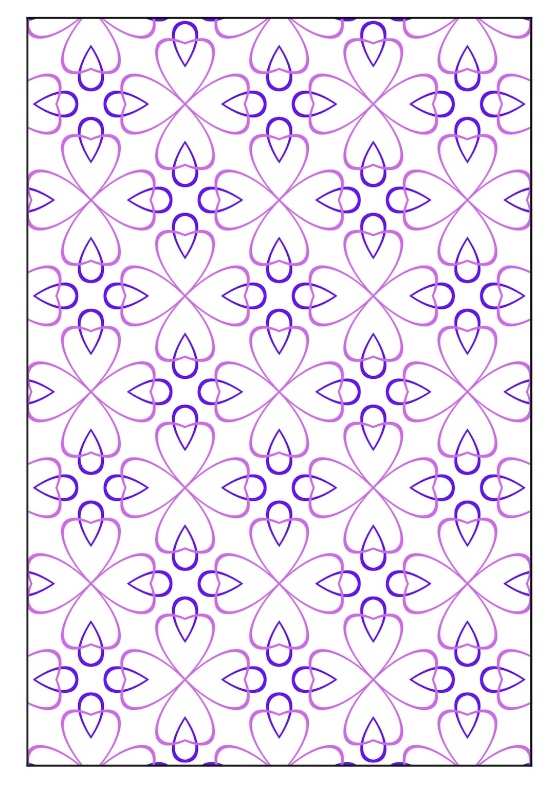 34 Printable Coloring Pages colored Outline With Geometric Designs ...