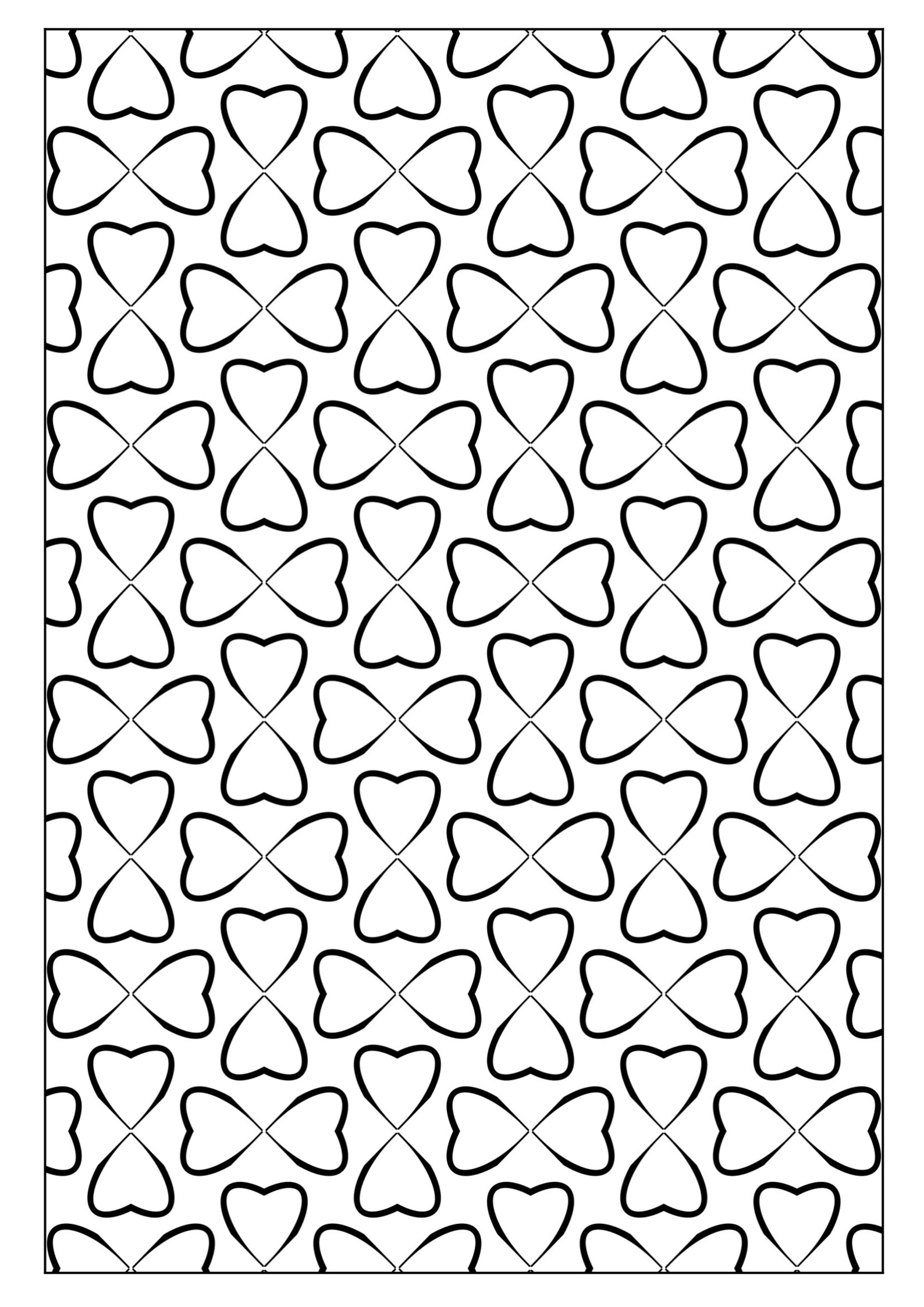 Set of 33 Printable Coloring Pages With Geometric Designs, Kids and ...