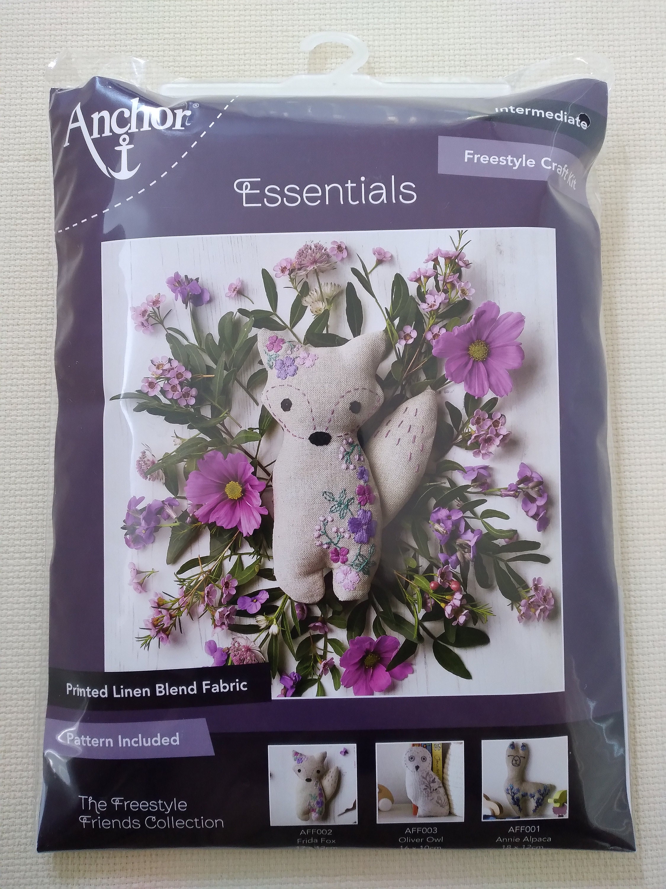 Anchor Freestyle Craft Kit Frida the Fox - Etsy