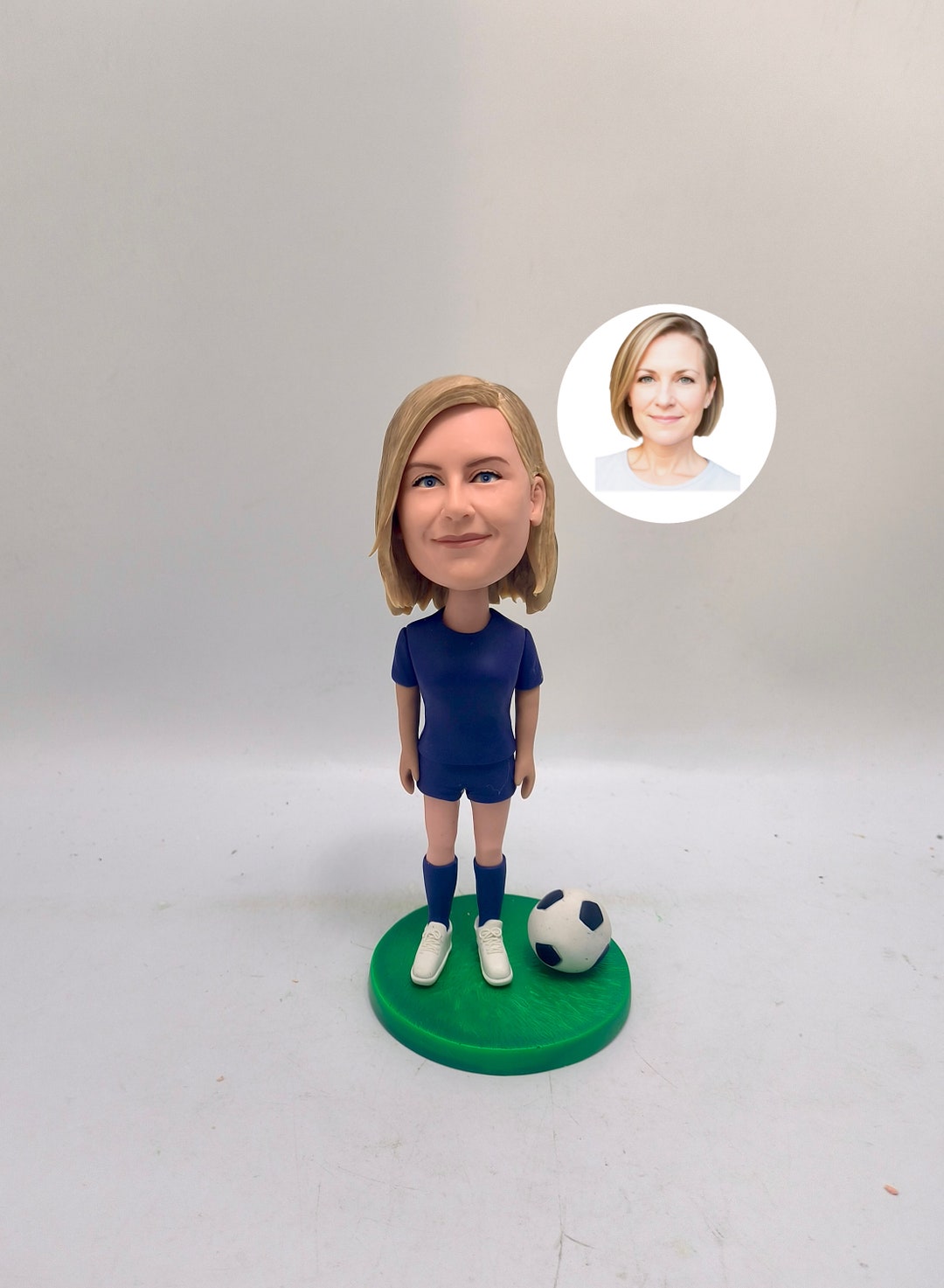 Personalized Soccer Bobblehead Doll,custom Soccer Team Bobblehead ...