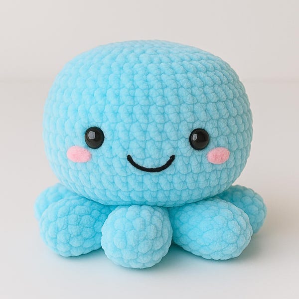 Stuffed Octopus Plush - Etsy
