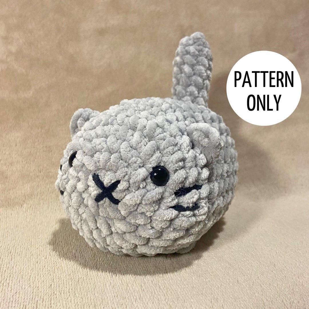 Cat Crochet PATTERN Cat Loaf Amigurumi PDF Download, Crochet Plushies ...