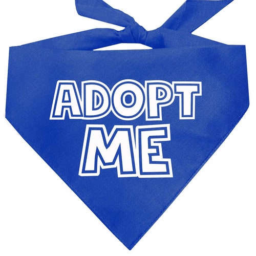 Adopt Me Im a Foster Bandana Dog Bandana Adopt Me Bandana - Etsy