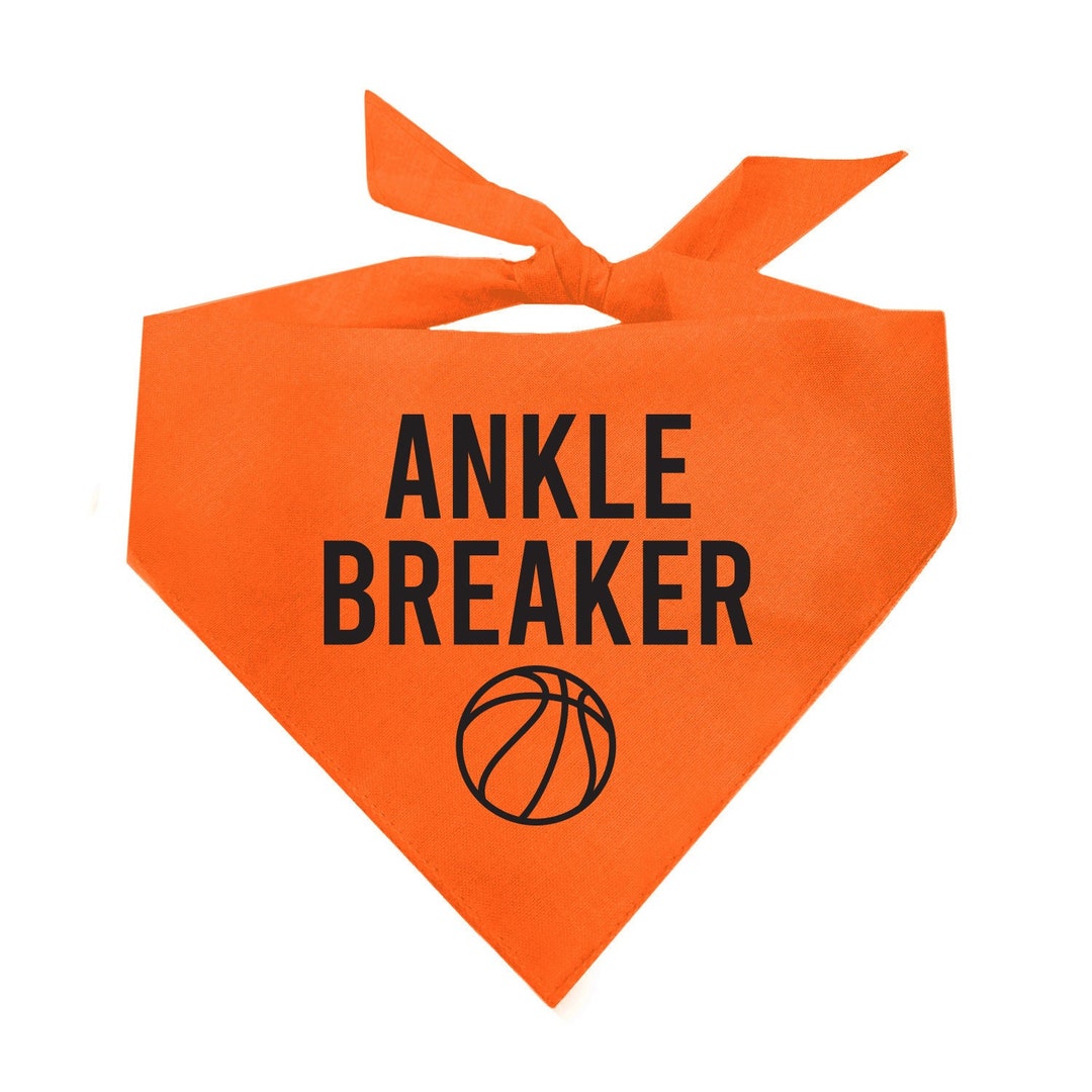 Ankle Breaker Basketball Sport Triangle Dog Bandana (assorted Colors ...